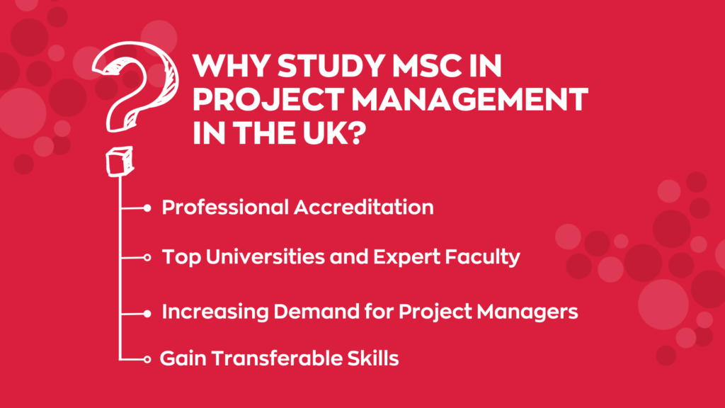 Project Management Masters in UK for International Students in 2024 ...